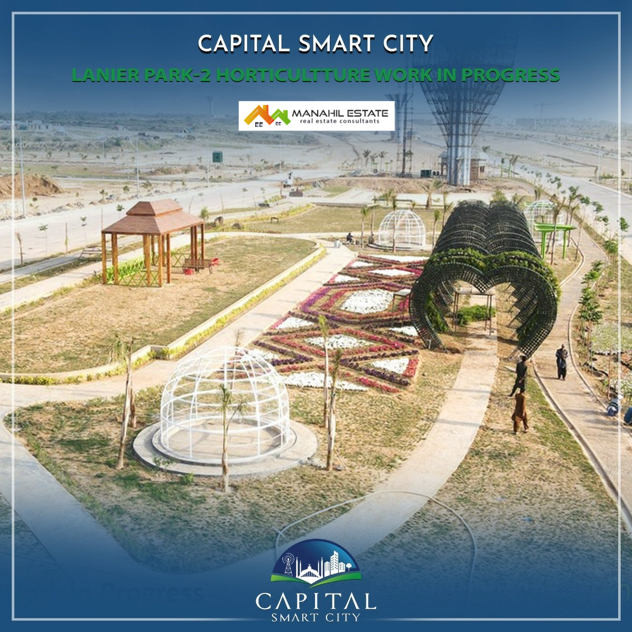 Capital Smart City Futuristic Parks for the Residents