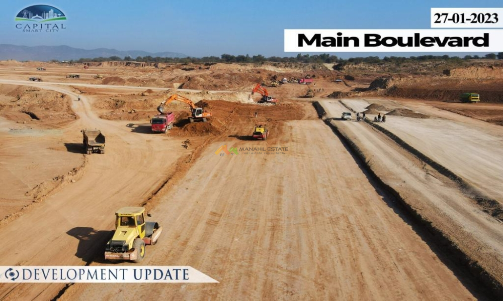 Capital Smart City Development Updates January 2023 – Manahil Estate