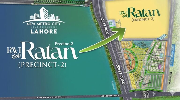New Metro City Lahore Ravi Ratan Block | Payment Plan & Booking Details