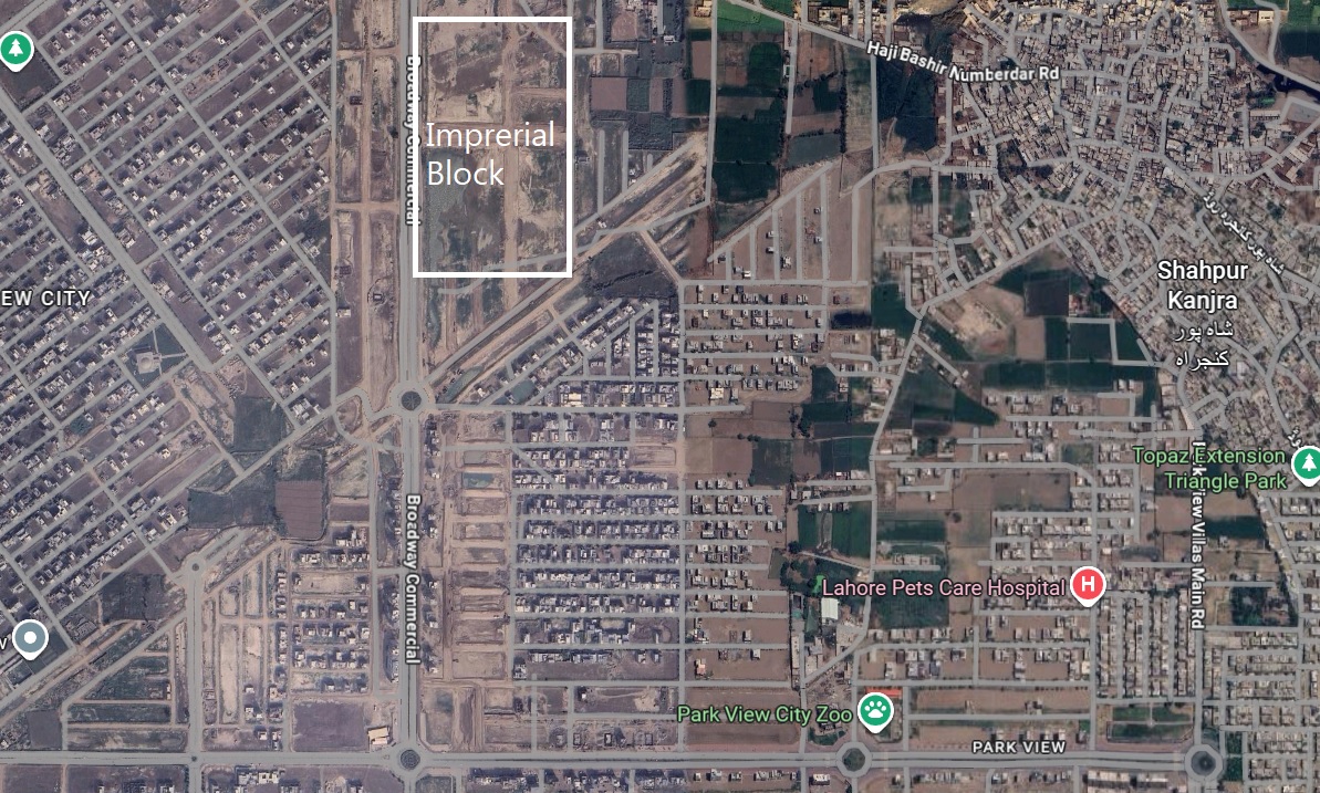 Imperial Block Park View City Lahore: Prices, Map & Location